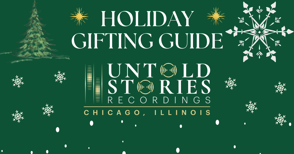 Gift Certificates from Untold Stories Recordings: Chicago’s #1 Music Studio